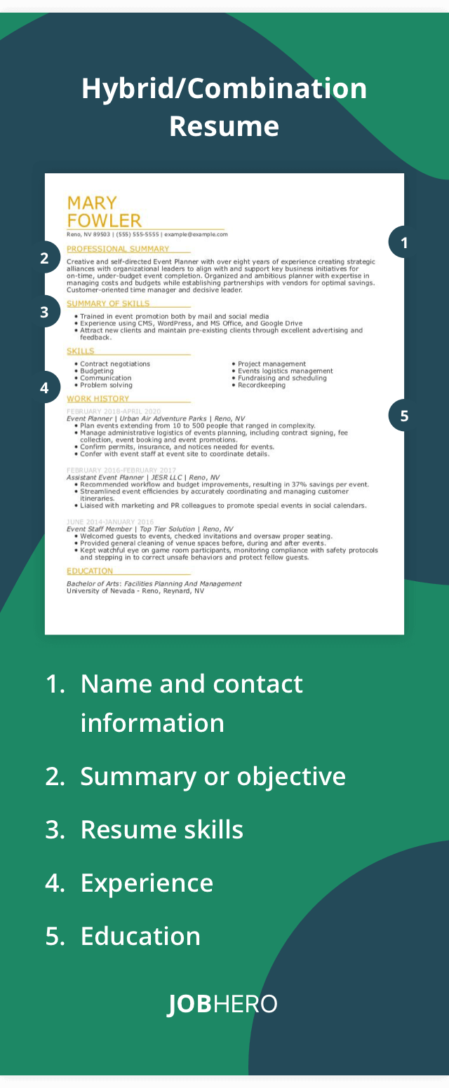 Resume Formats: Which one to Choose? + Examples (2022)
