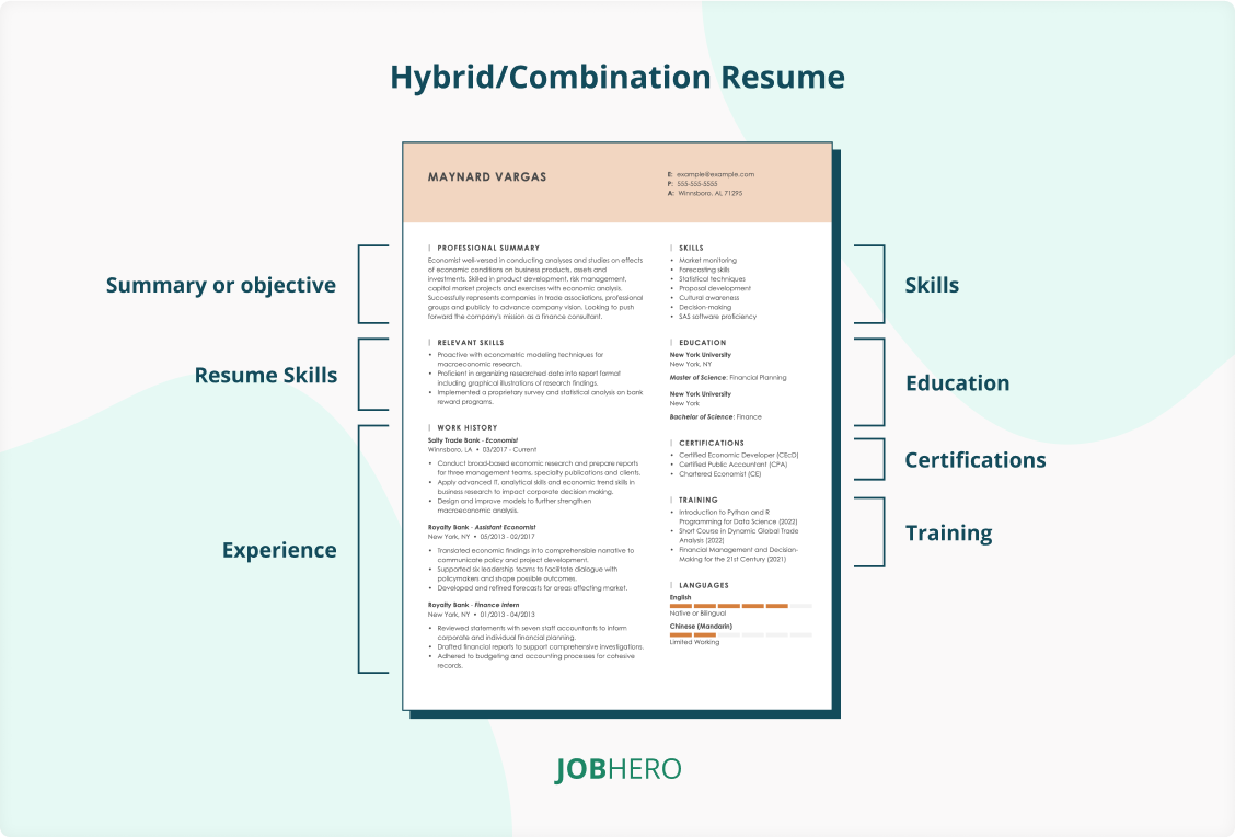 Basic Format for Resume | Latest Job Resume Formats for 2024